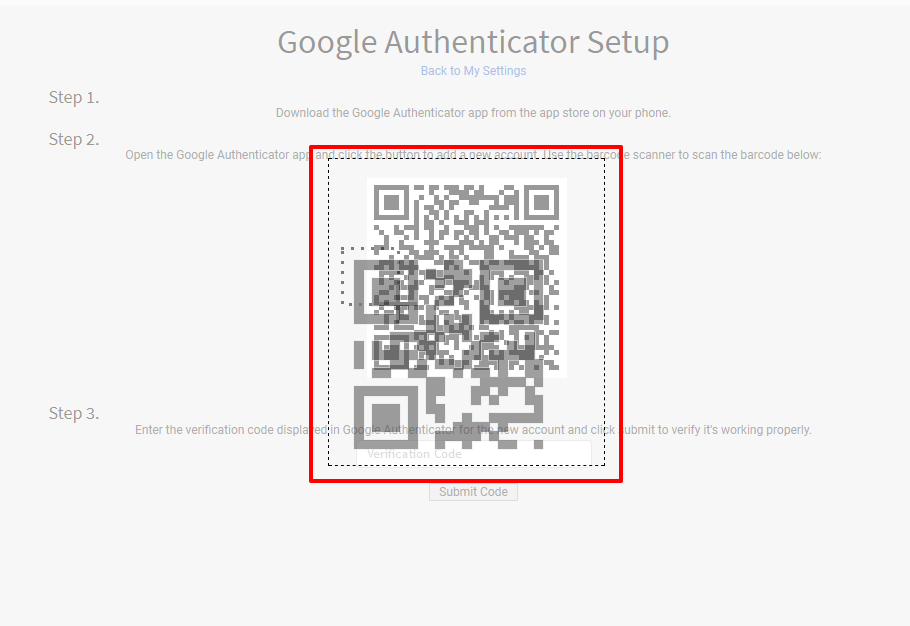 - drag mouse cursor around QR code on screen to scan it.